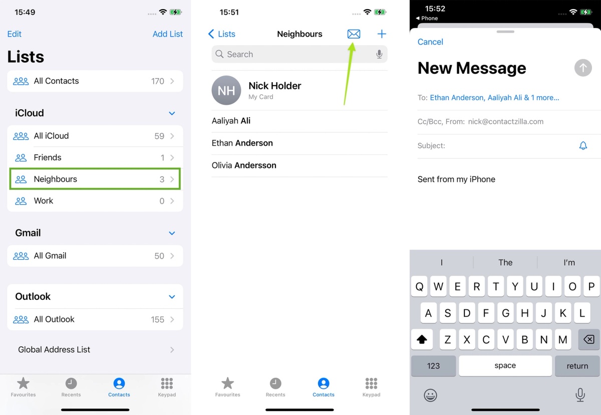 How to organize contacts on iPhone: 2024 guide - Contactzilla