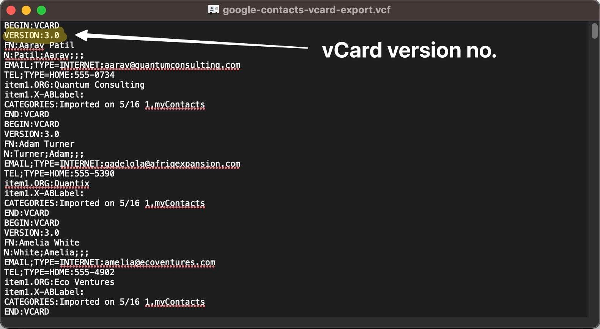 Quick Guide: Convert CSV to vCard Format - 2024 update - Contactzilla
