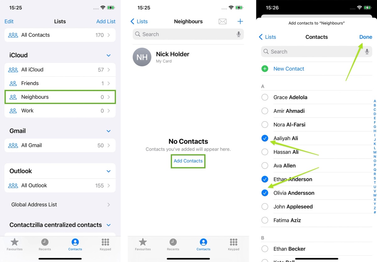 How to organize contacts on iPhone: 2024 guide - Contactzilla
