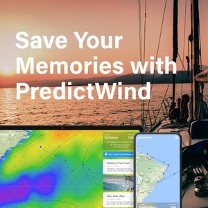 Save Your Memories With PredictWind · PredictWind