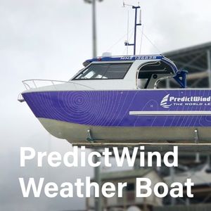 PredictWind Weather Boat Launch · PredictWind
