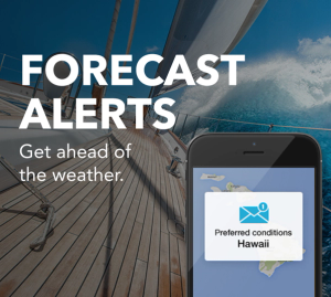 Get Ahead Of The Weather With Forecast Alerts · PredictWind