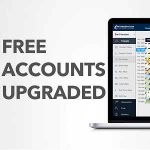 Free Accounts Upgraded! · PredictWind