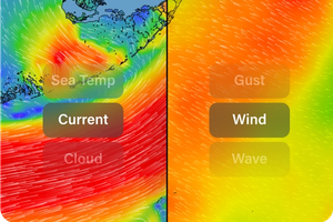 Double your insight with Split Screen Maps · PredictWind