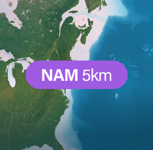 NAM 5km now included in Weather Routing · PredictWind
