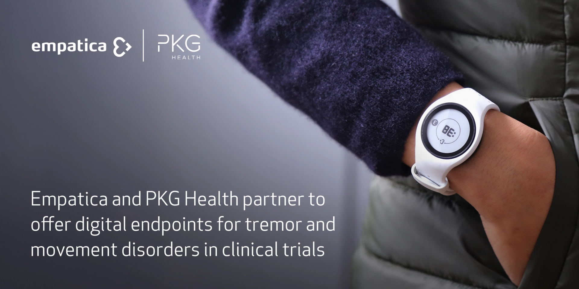 Empatica and PKG Health partner to offer digital endpoints for tremor and movement disorders in ...