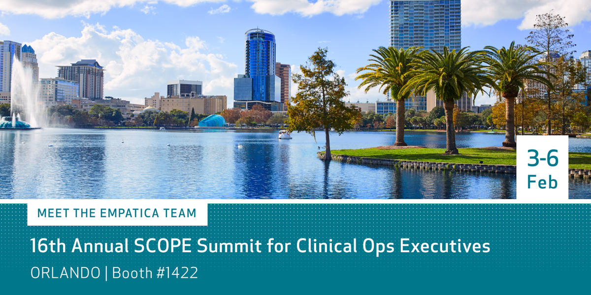 Meet Empatica at SCOPE Summit 2025 | Blog | Empatica