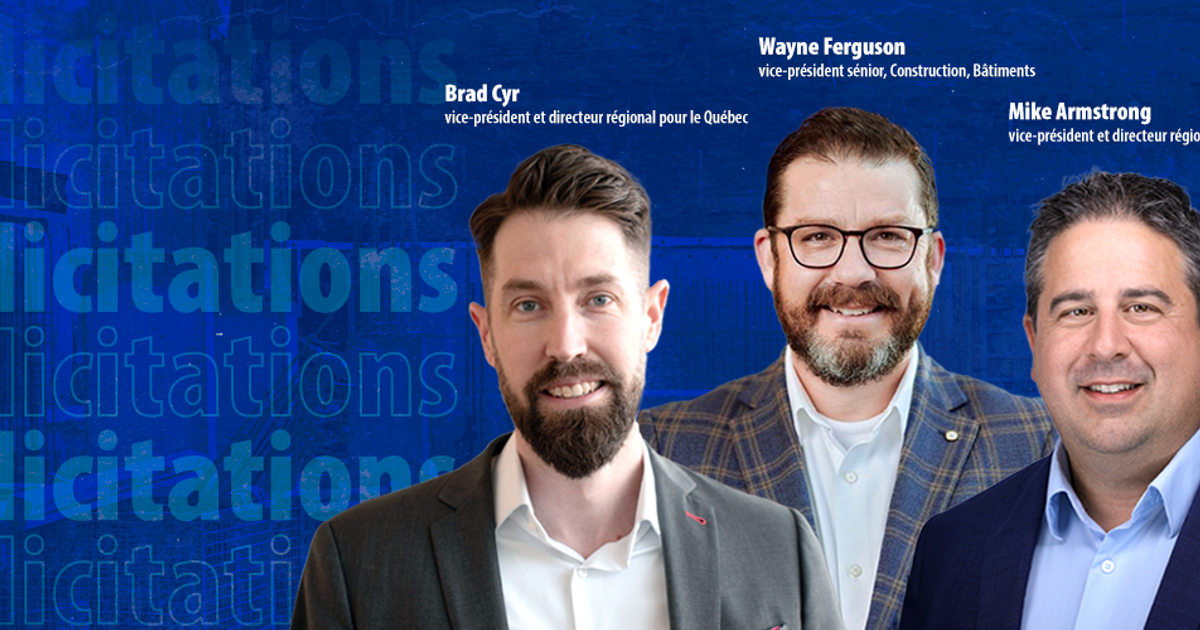 EllisDon - EllisDon annonce trois nominations au sein de la direction ...