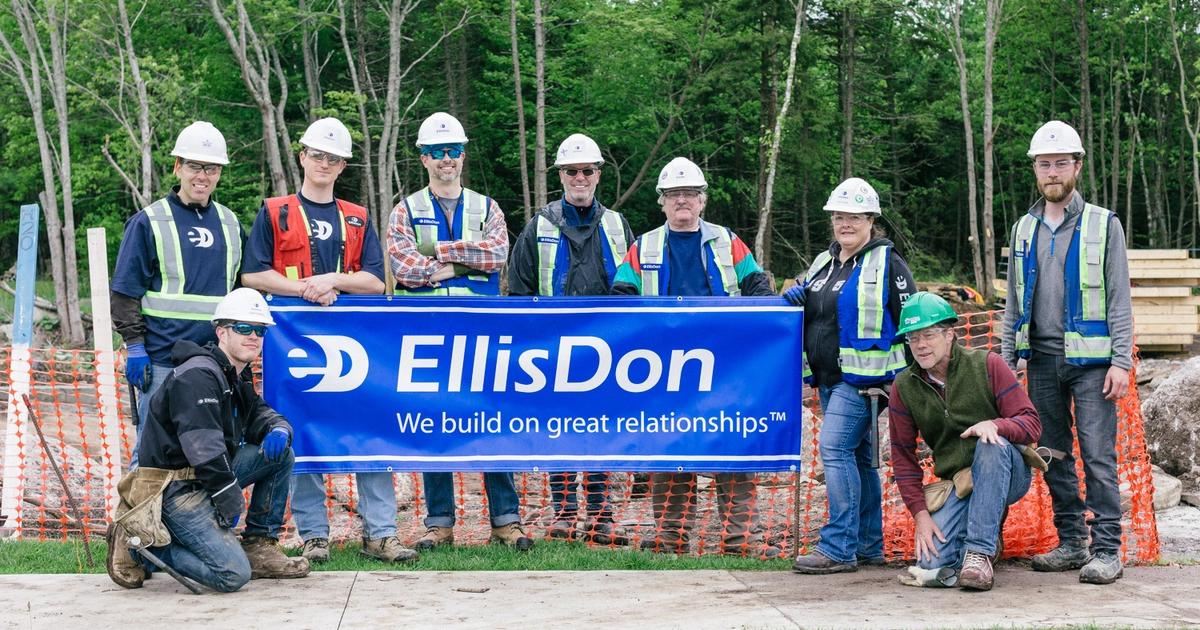 EllisDon - EllisDon lends a hand to Habitat for Humanity Nova Scotia