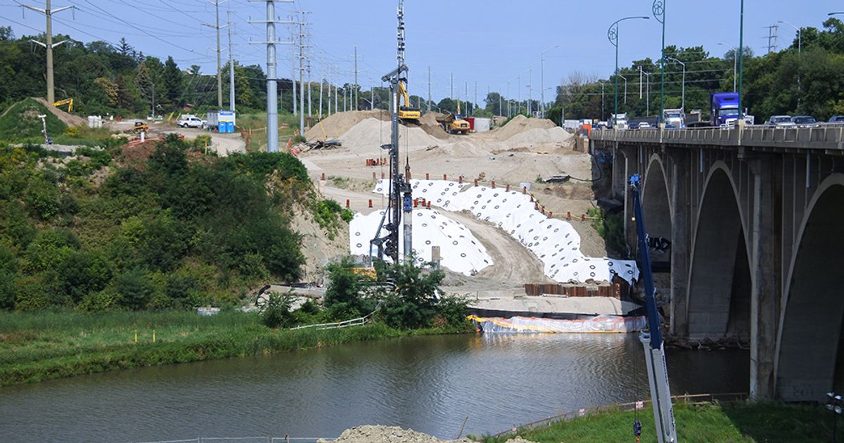EllisDon - QEW Credit River Improvement Project