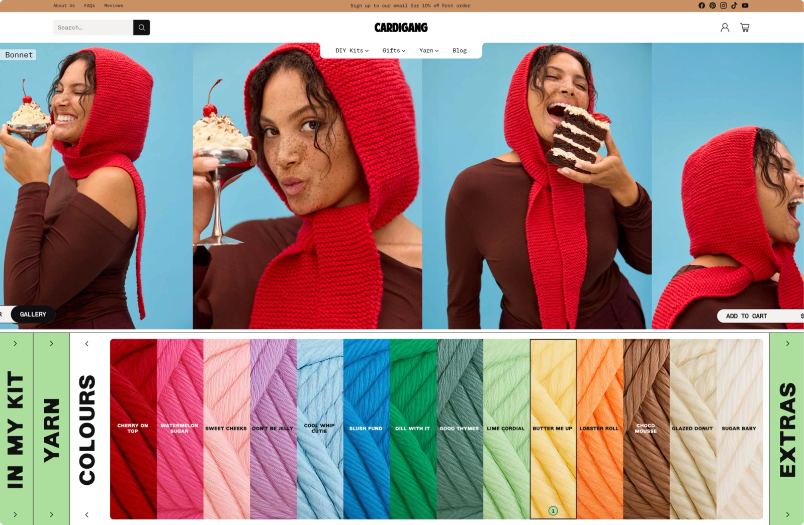 Cardigang Knits | Website Design and Development | Studio Alt