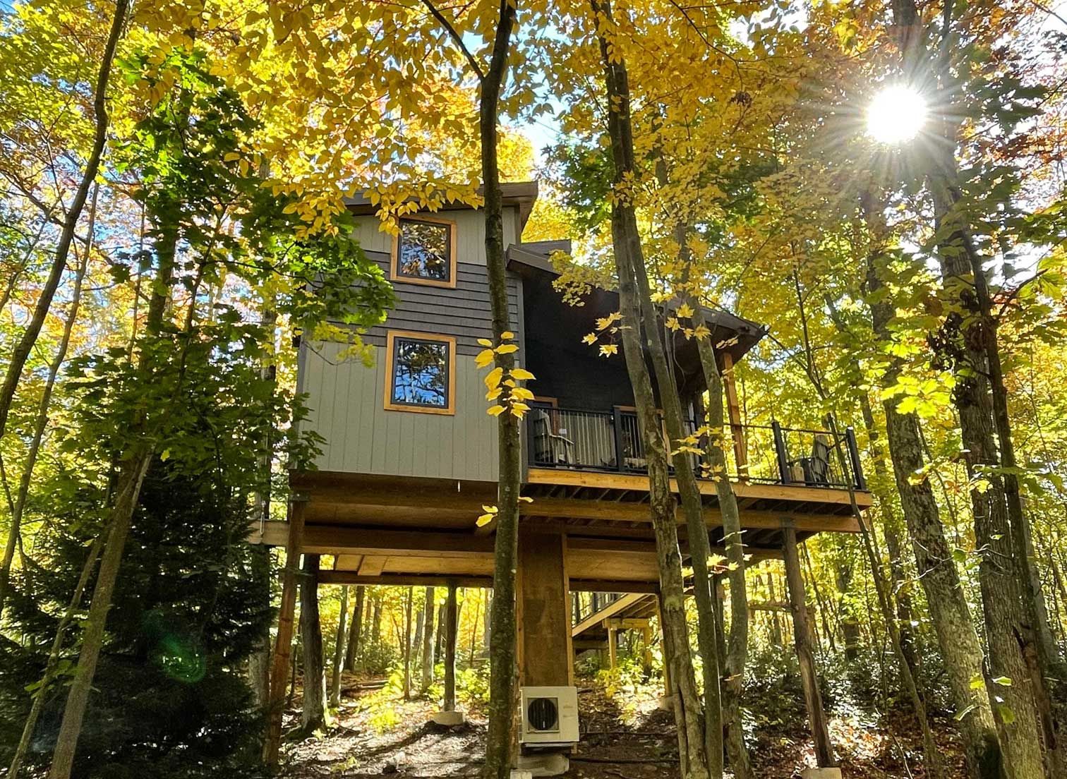 Furnished, luxurious Treehouses | Ella's Enchanted Treehouses