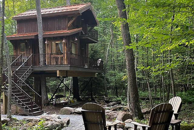 The Cozy Spruce | Ella's Enchanted Treehouses