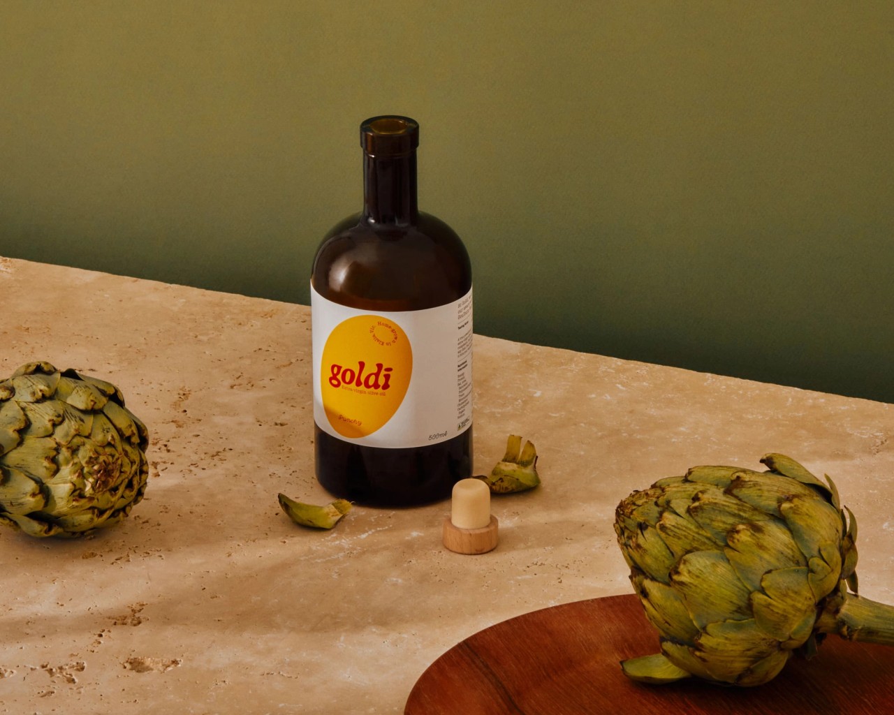 Power Couple Extra Virgin Olive Oil | Australian Made | Goldi