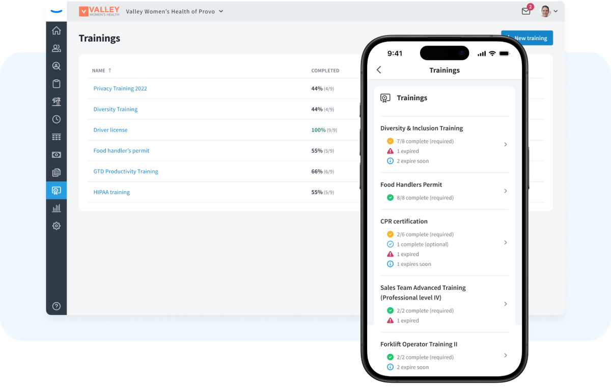 Employee Training and Certification Tracking Software | Eddy