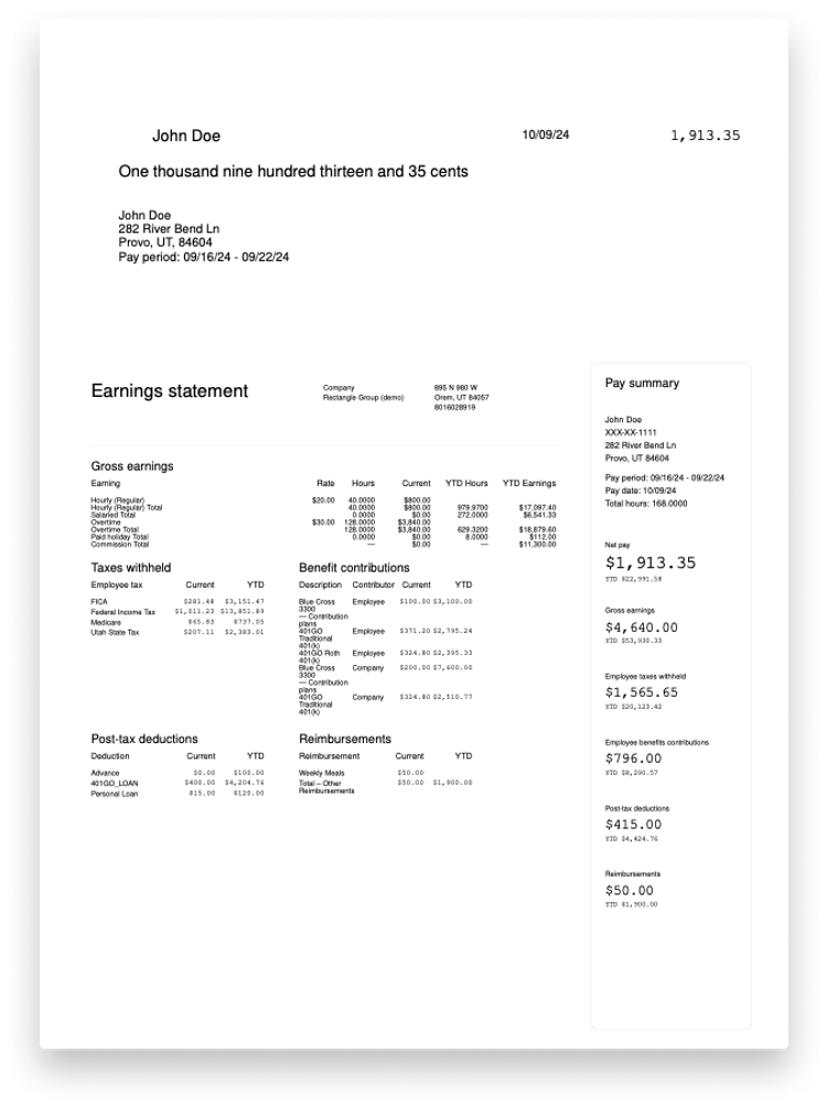 How to Make Pay Stubs [+ Free Template] | Eddy