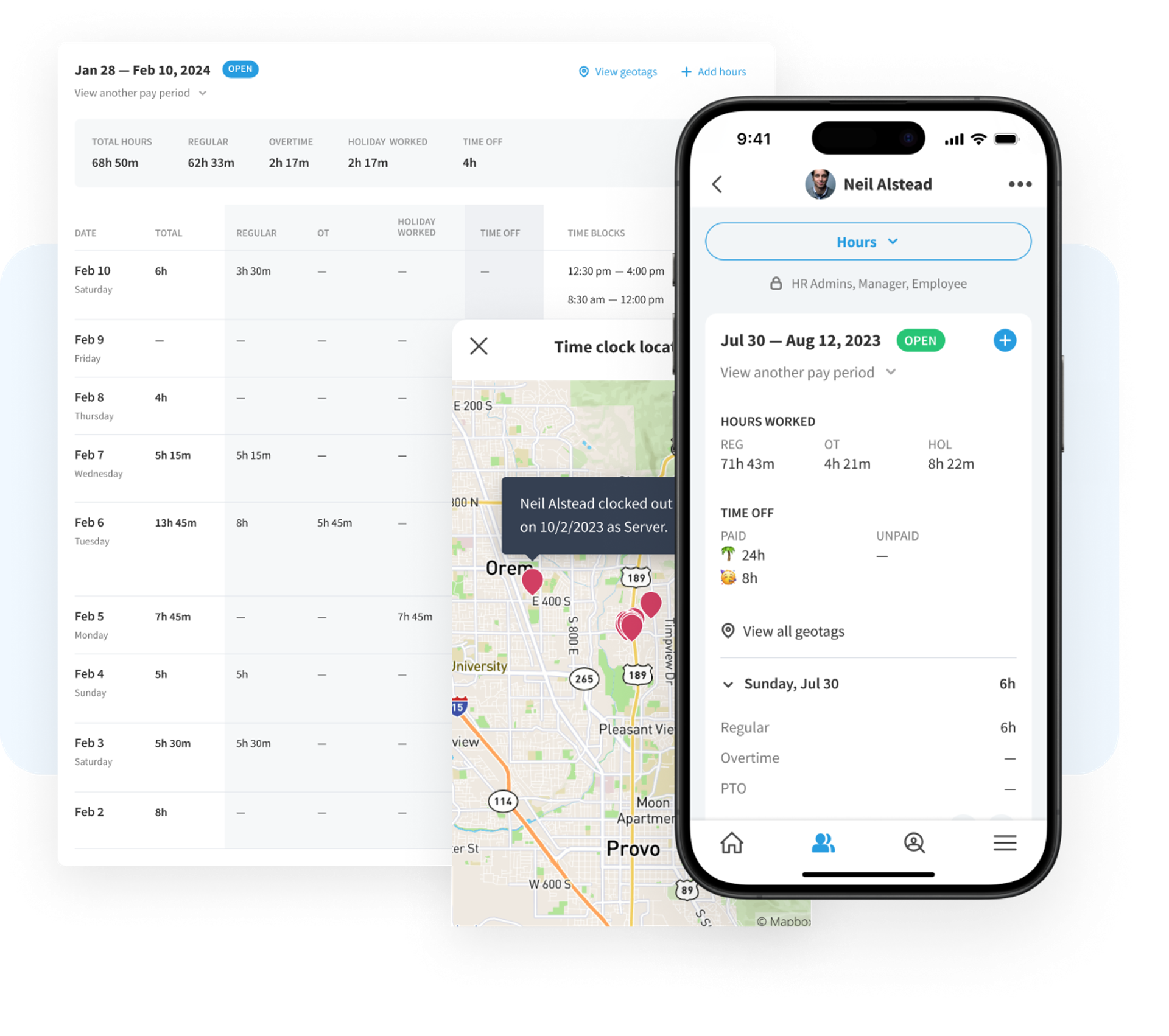 Mobile Time Tracking App | Eddy