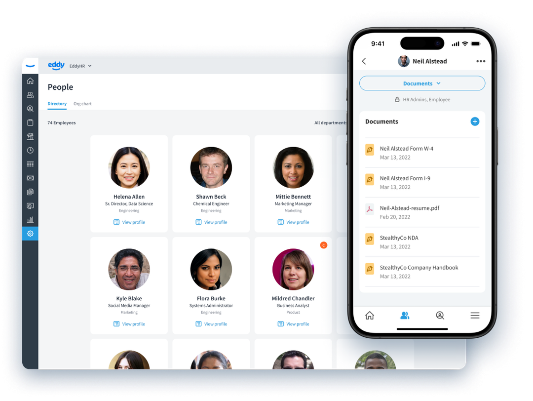 HR Employee Database Software | Eddy