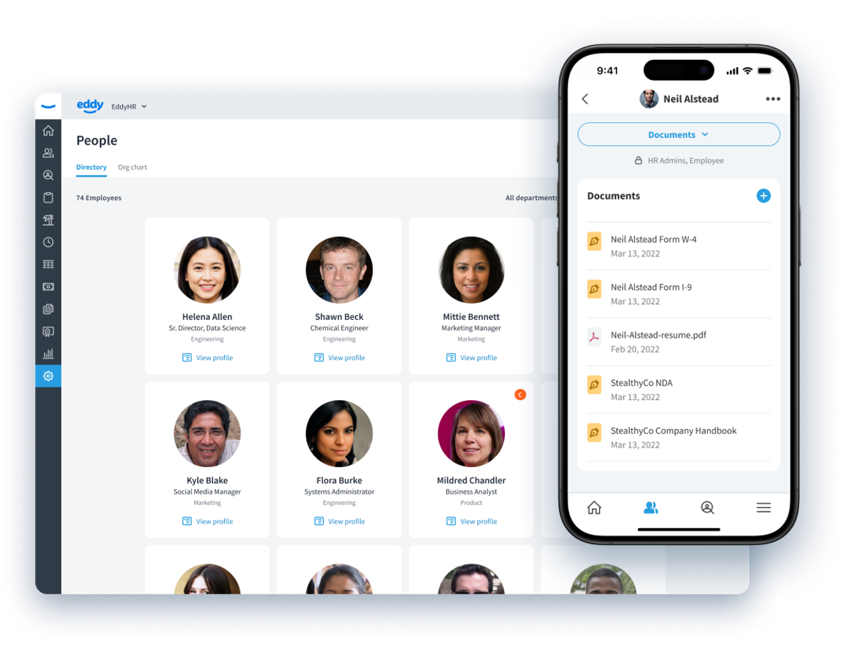 HR Employee Database Software | Eddy