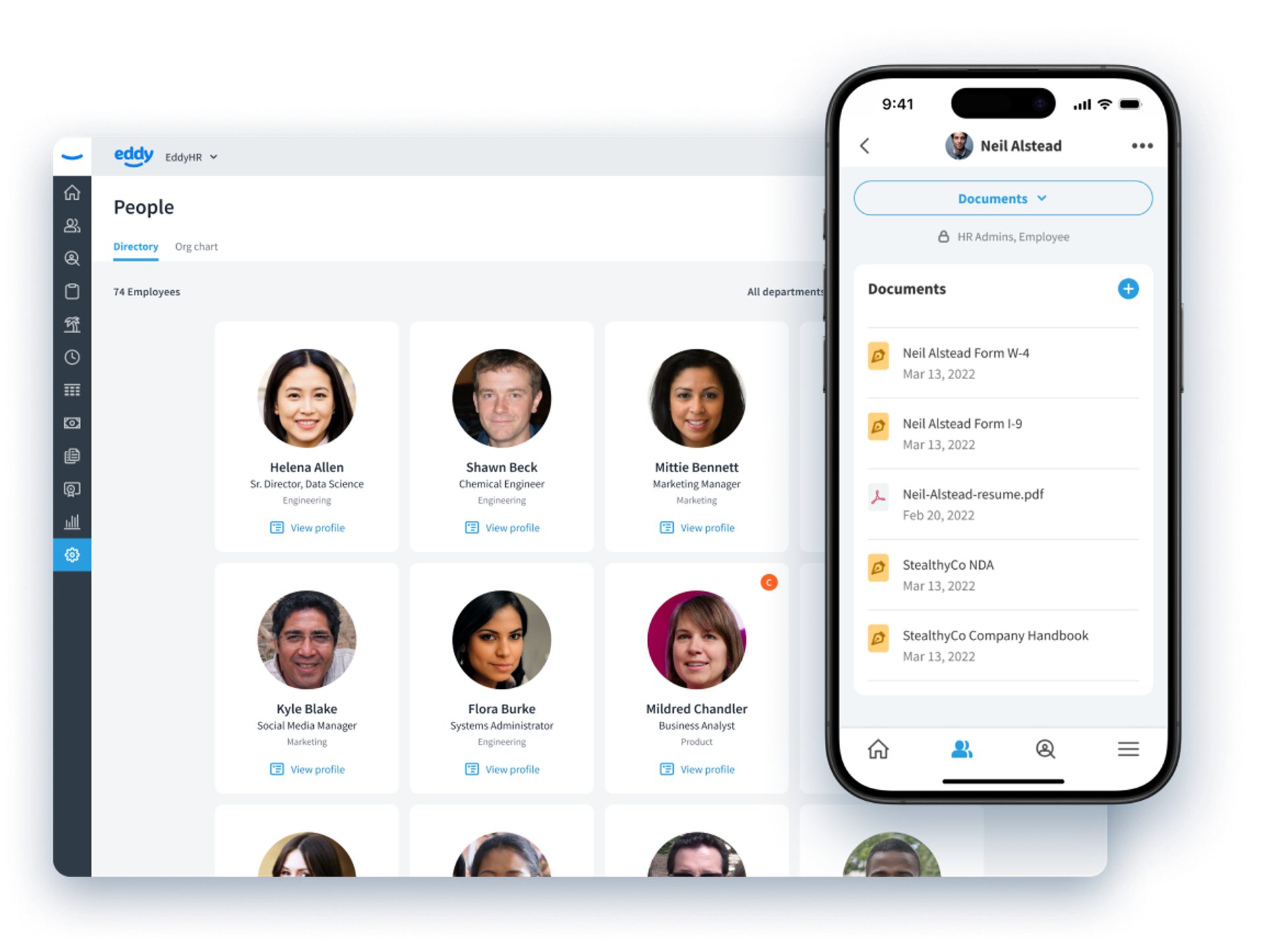 HR Employee Database Software | Eddy