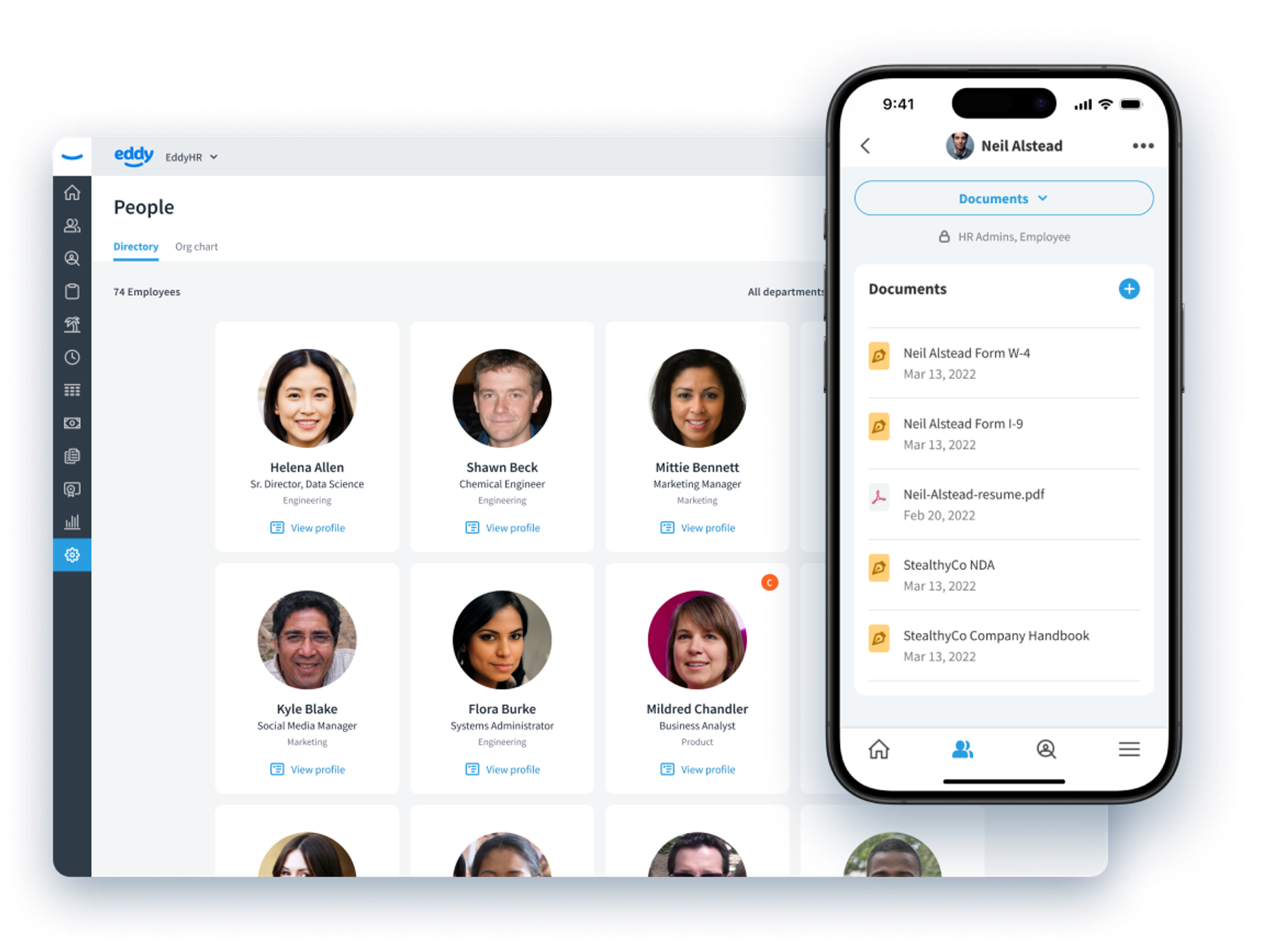HR Employee Database Software | Eddy