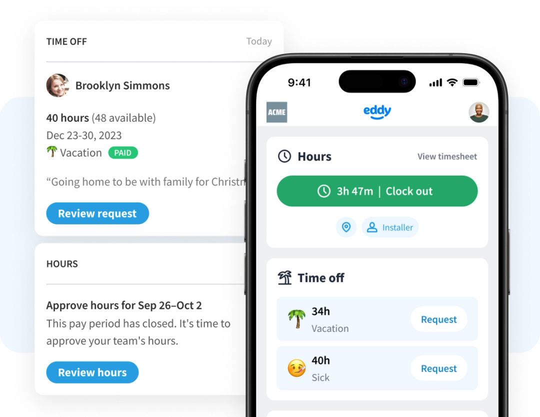 Time and Attendance Management Software | Eddy