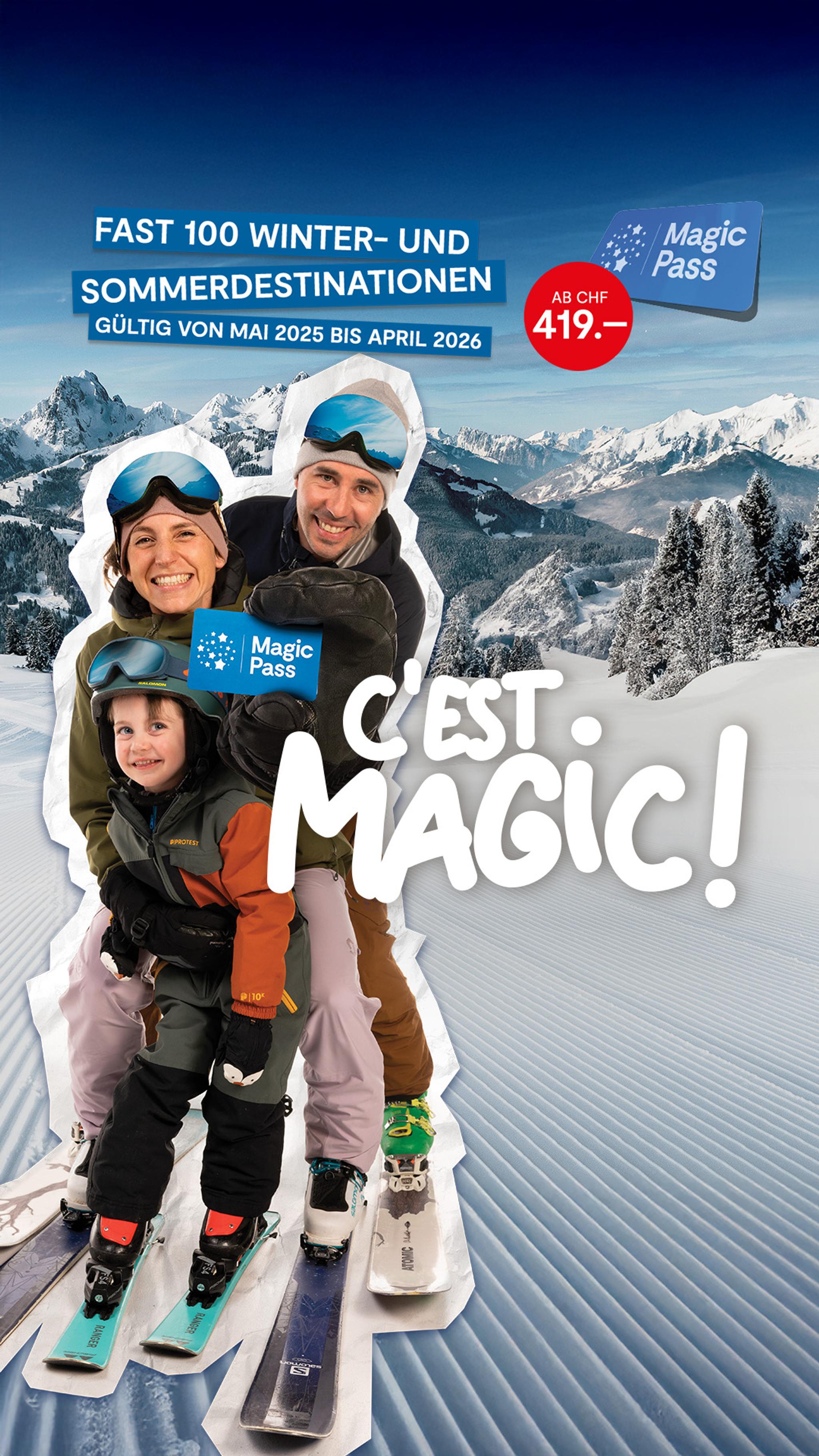 Jahreskarte | Magic Pass