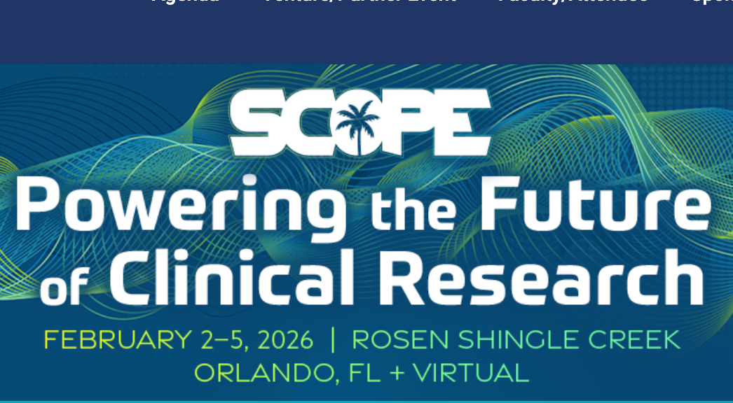 SCOPE 2026: Powering the Future of Clinical Research