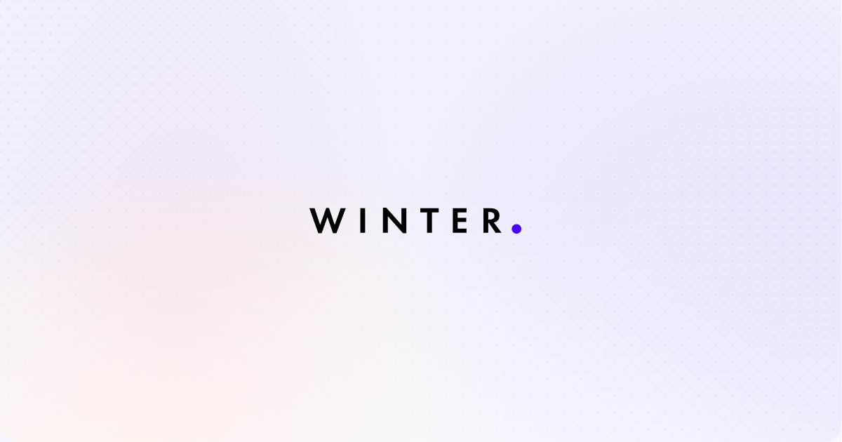 Winter is a digital agency that helps businesses grow