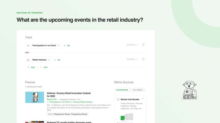 Track the events your competitors attend with Feedly | Feedly