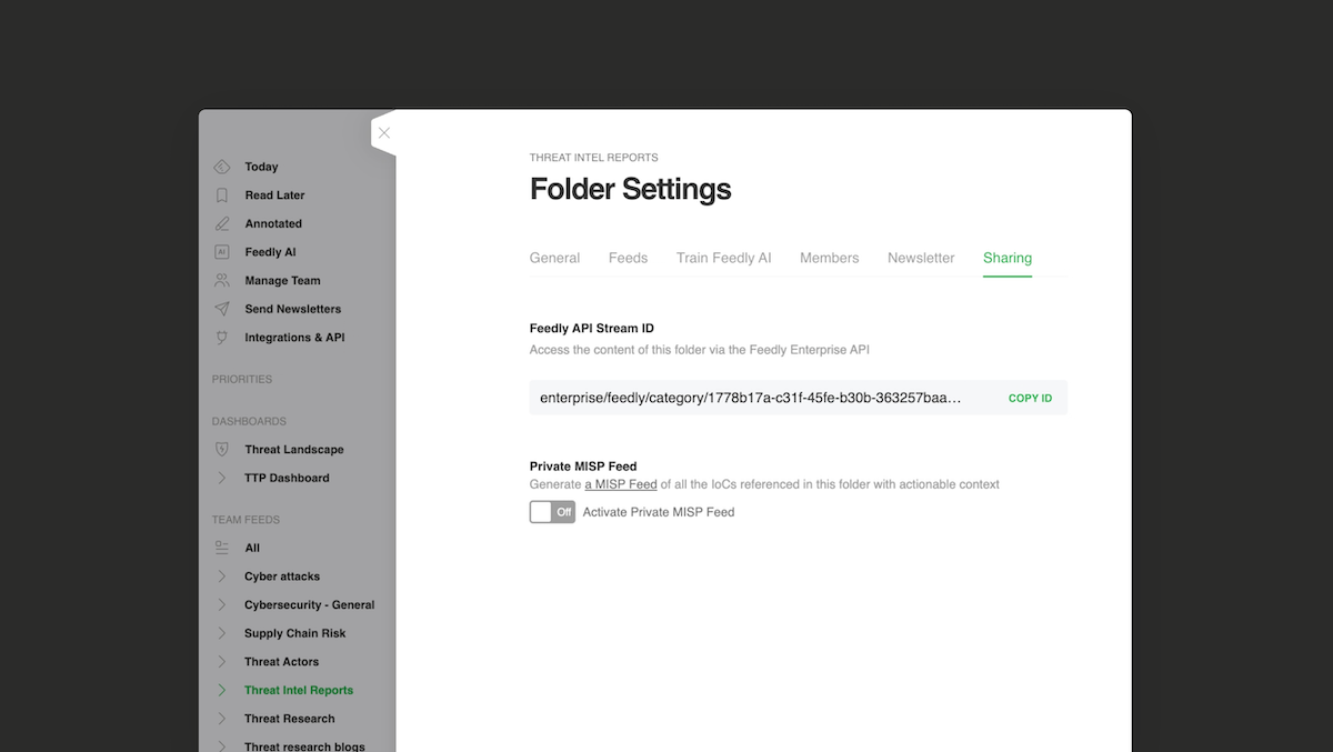 Feedly and Cyware: Rich context for faster analysis | Feedly