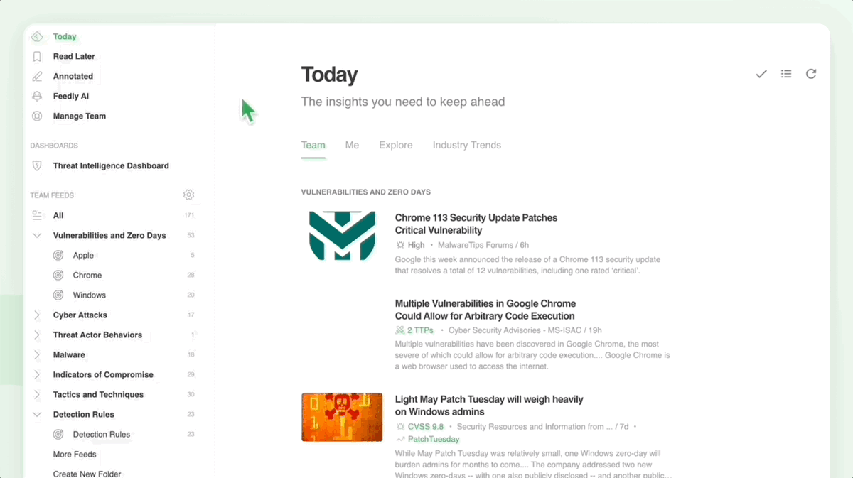 How to reuse the same list of AI Models and keywords across multiple AI Feeds | Feedly