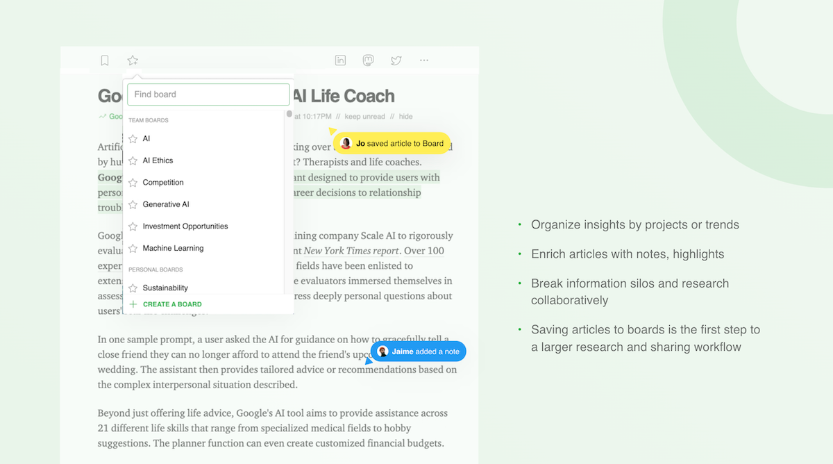 Stay on top of AI trends | Feedly