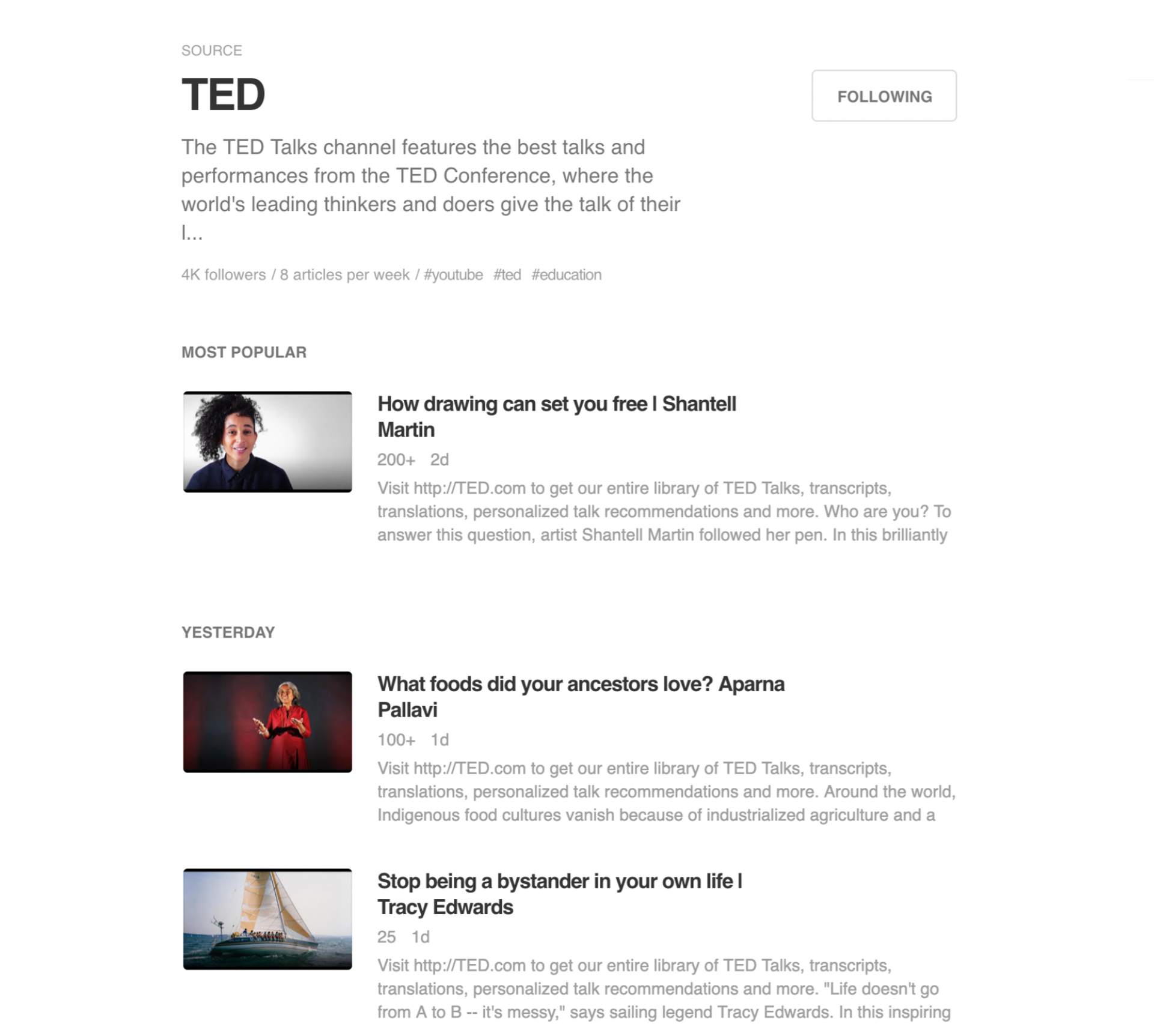 The 10 types of sources you can add on Feedly | Feedly