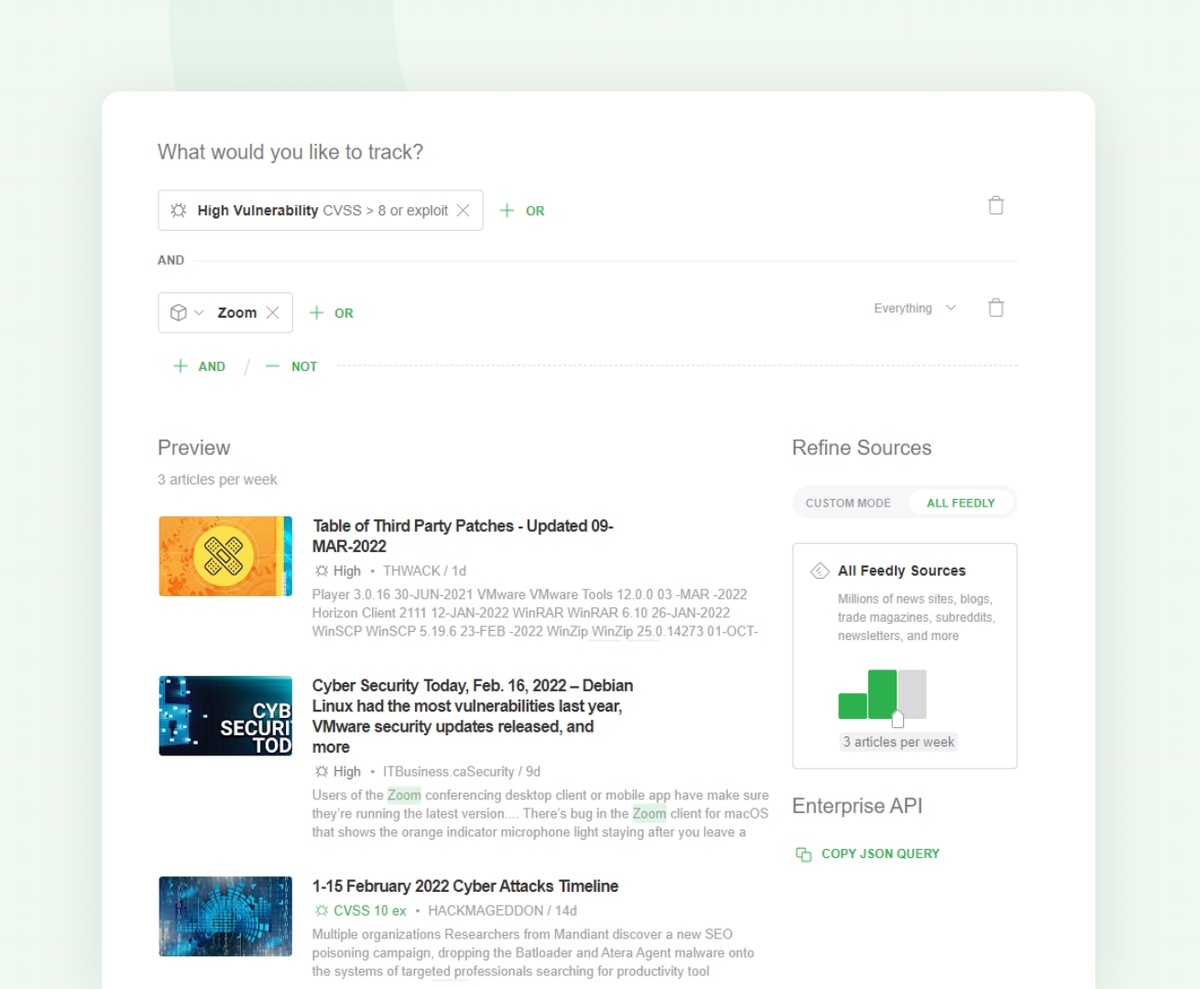 How to track emerging cyber threats in real-time | Feedly
