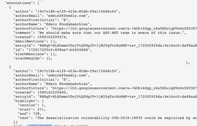The Feedly Cybersecurity API | Feedly