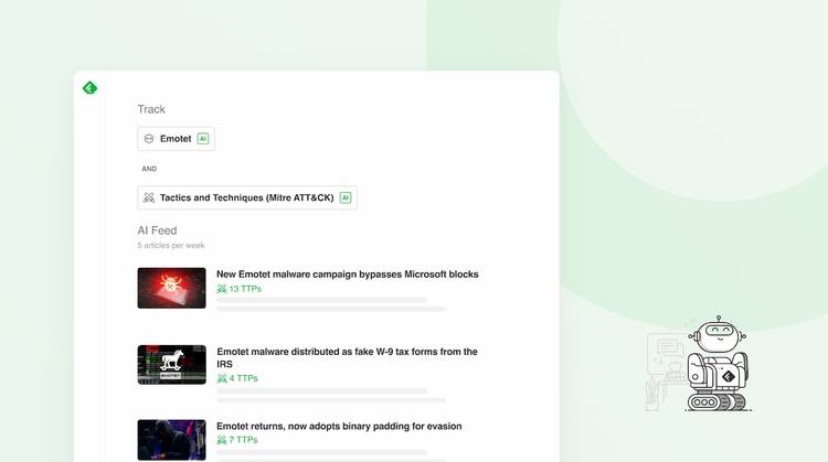 Collect and share actionable malware intelligence with Feedly AI Feeds | Feedly