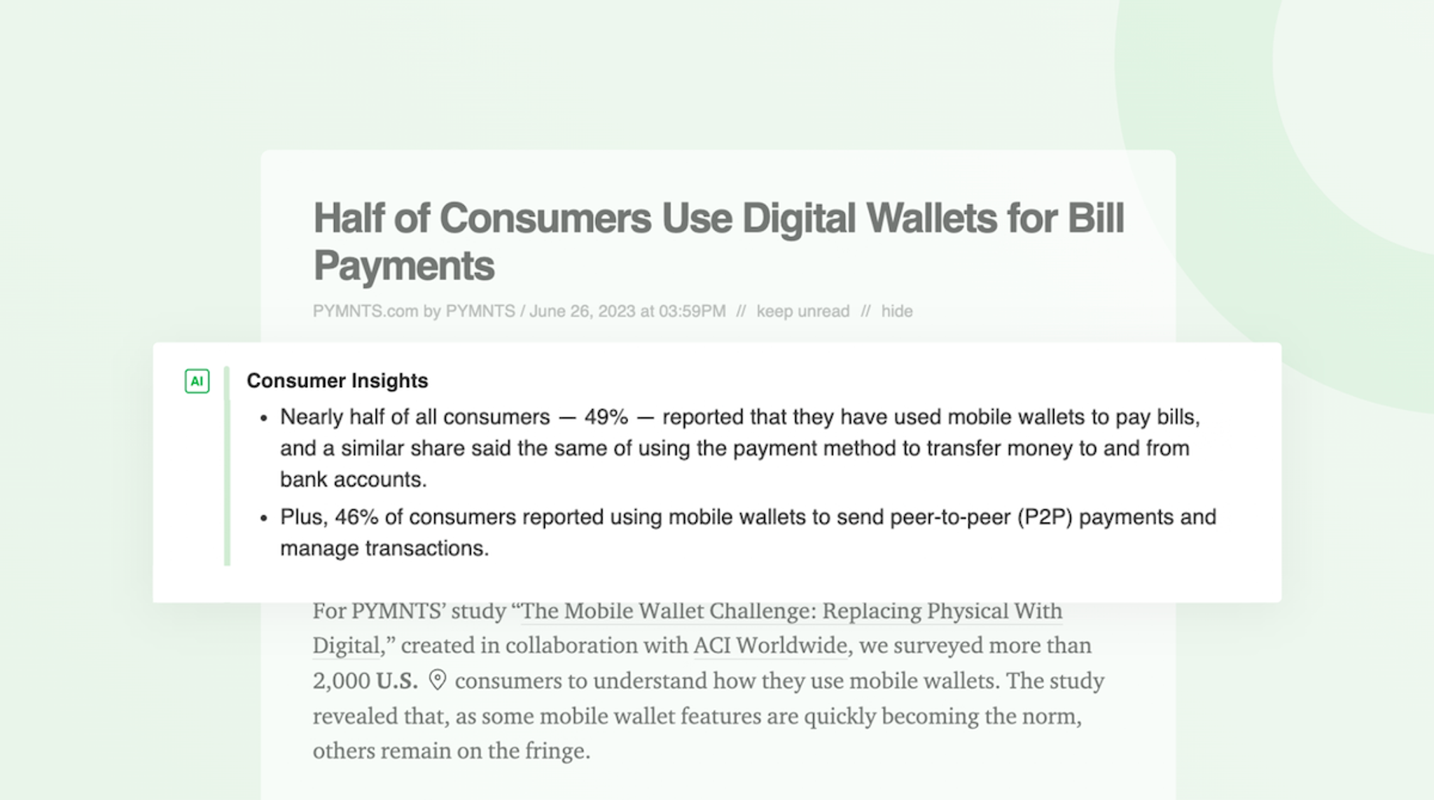 How to collect and share Consumer Insights with Feedly AI Feeds | Feedly