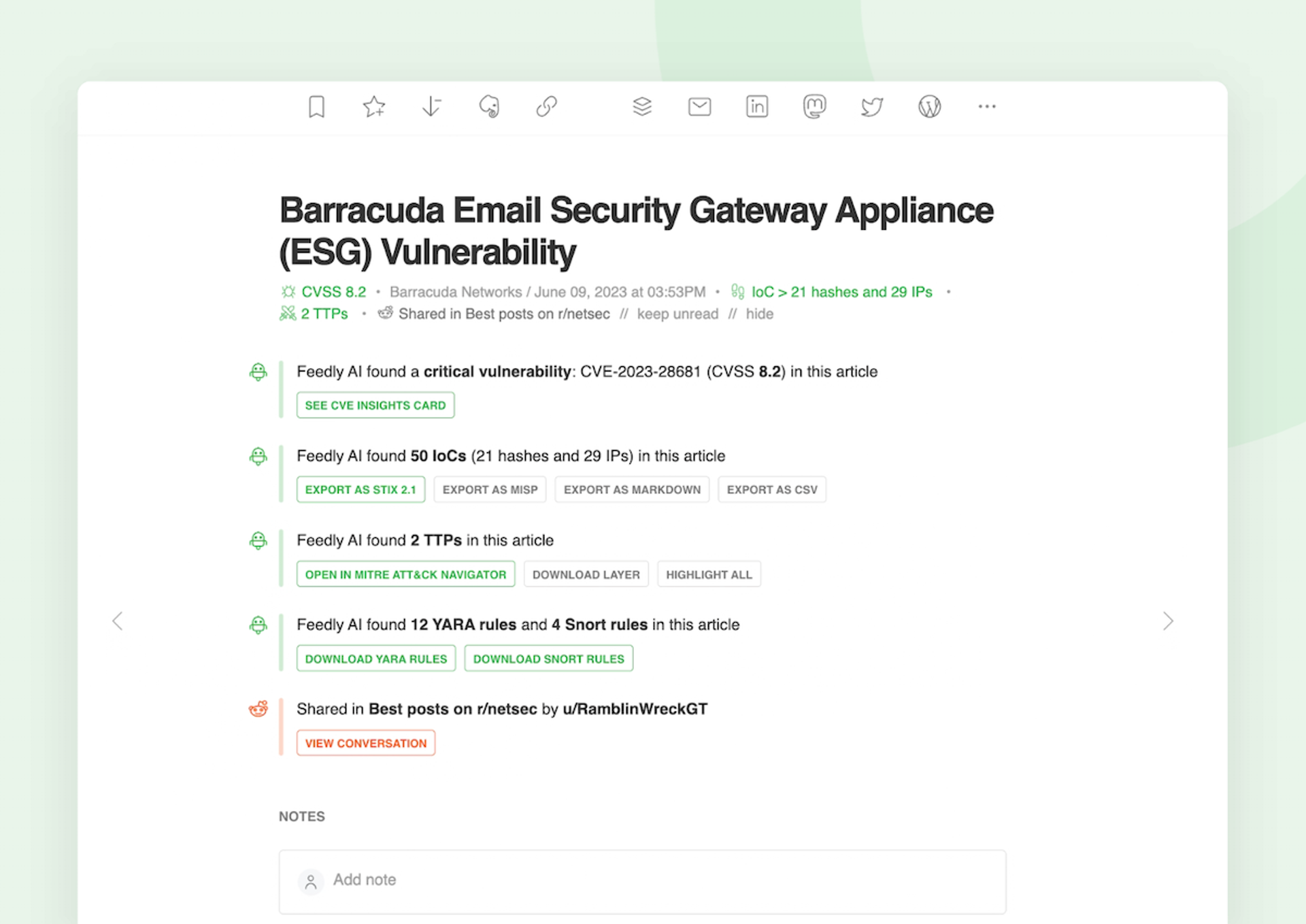 Feedly Best Practices for CTI Teams | Feedly