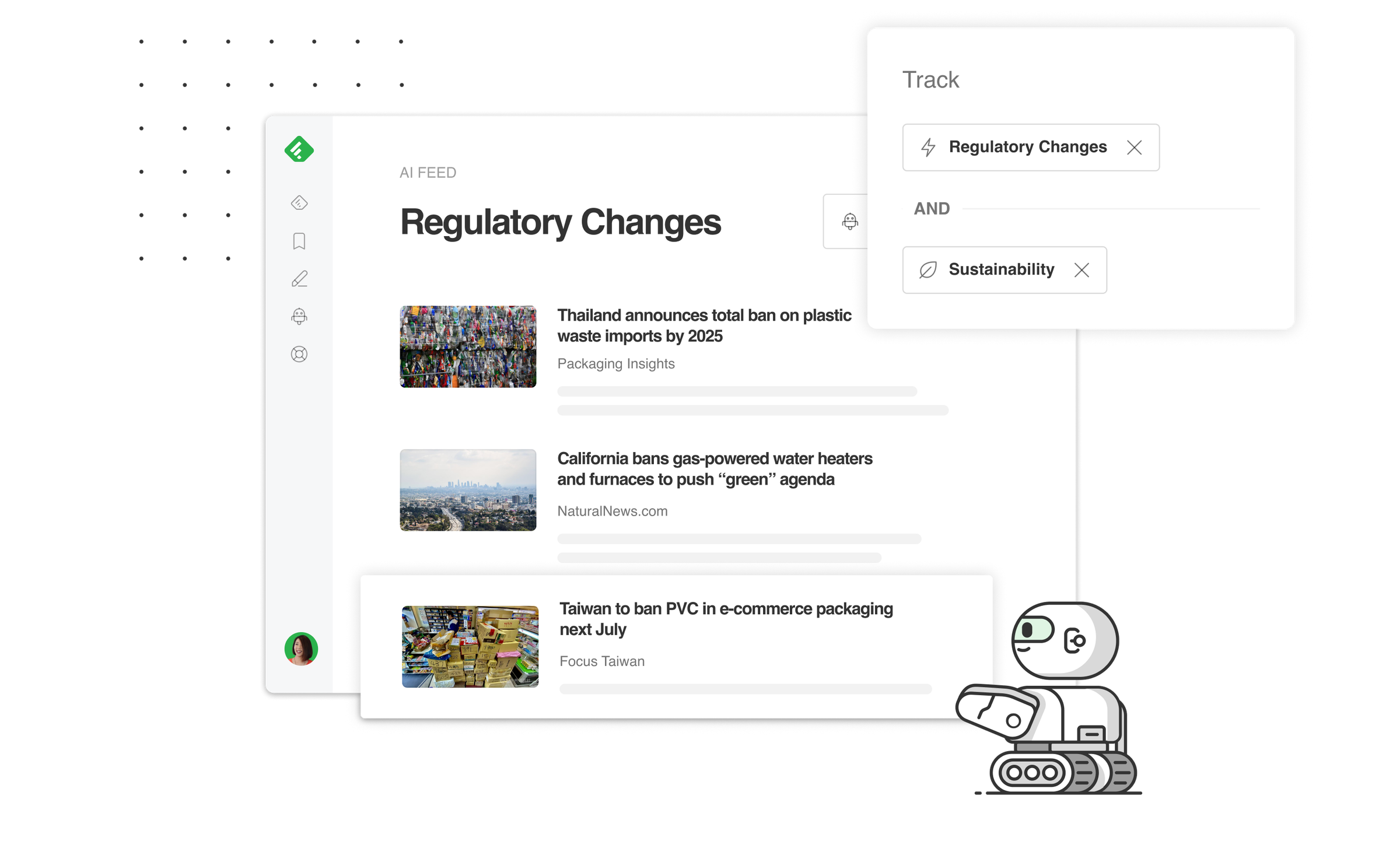Track regulatory changes in your industry | Feedly
