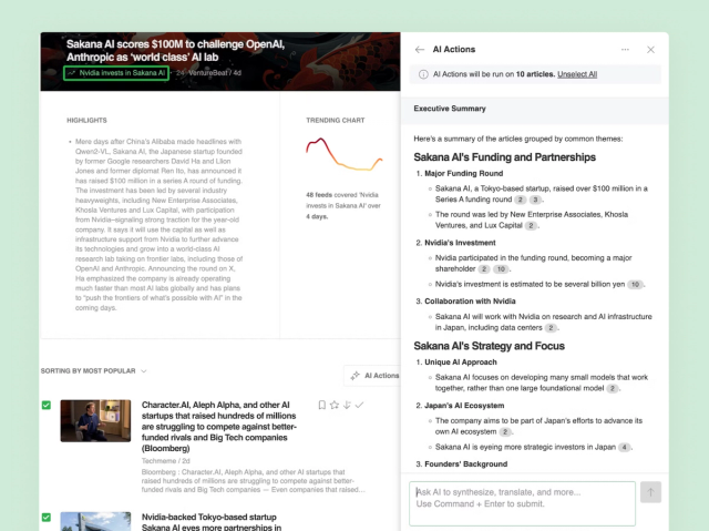 Monitor high-impact stories on topics of interest with ‘Top Stories ...