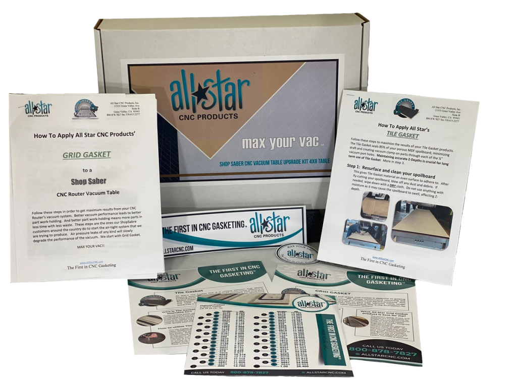 Shop Sabre Vacuum System Upgrade Kit | All Star CNC