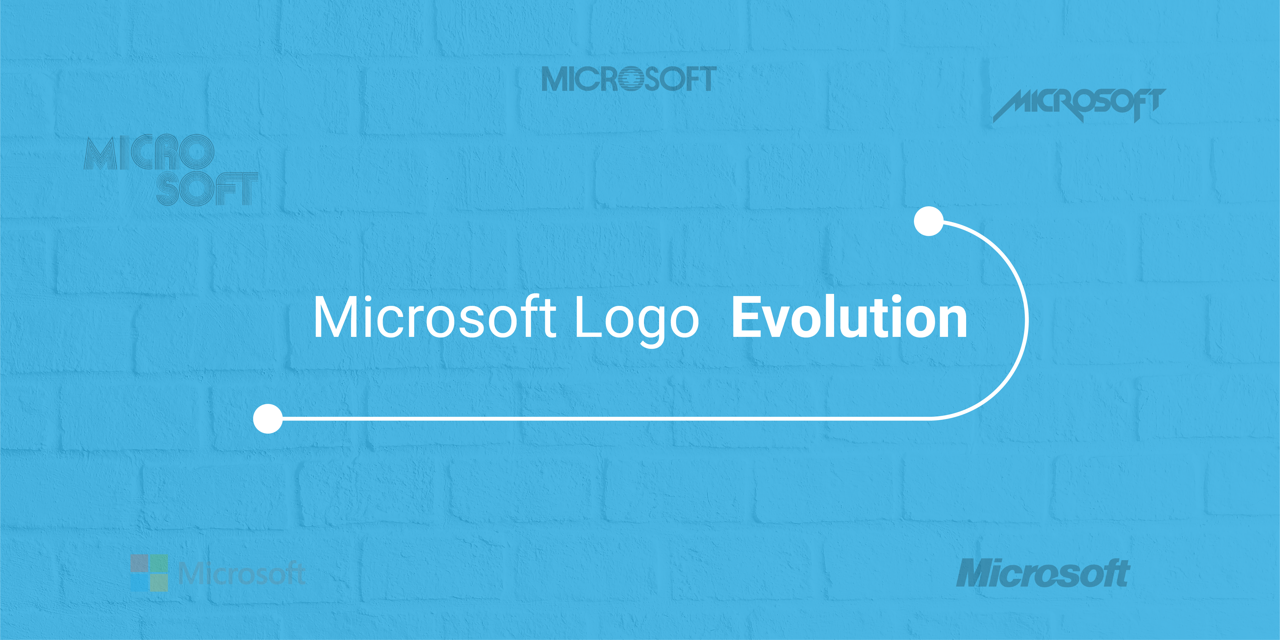 Microsoft logos and its evolution of design