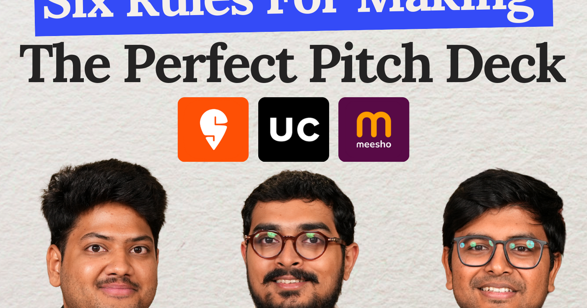 The 'No BS' Guide To Crafting The Perfect Pitch Deck – Elevation Capital