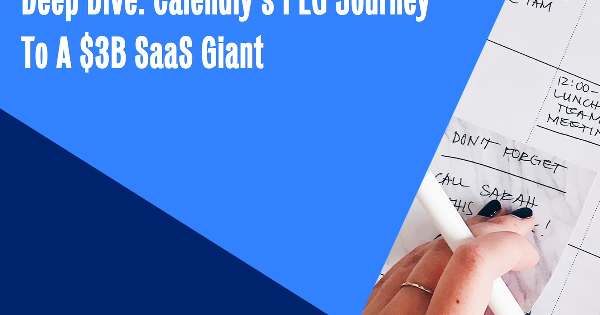 Mastering Time: How Calendly Became A $3B Powerhouse With Product-Led ...