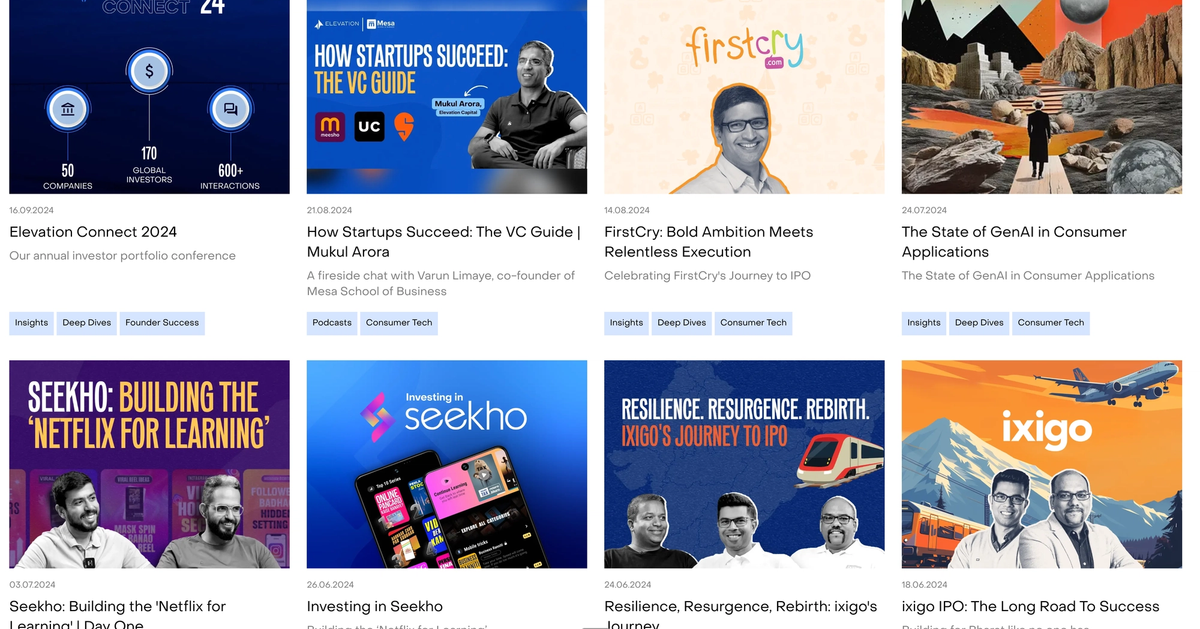 Perspectives – Elevation Capital