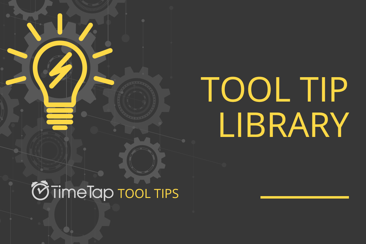 TimeTap Tool Tip Library