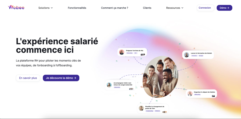 Wobee lève 1,2 M€ pour redéfinir l'expérience salariée