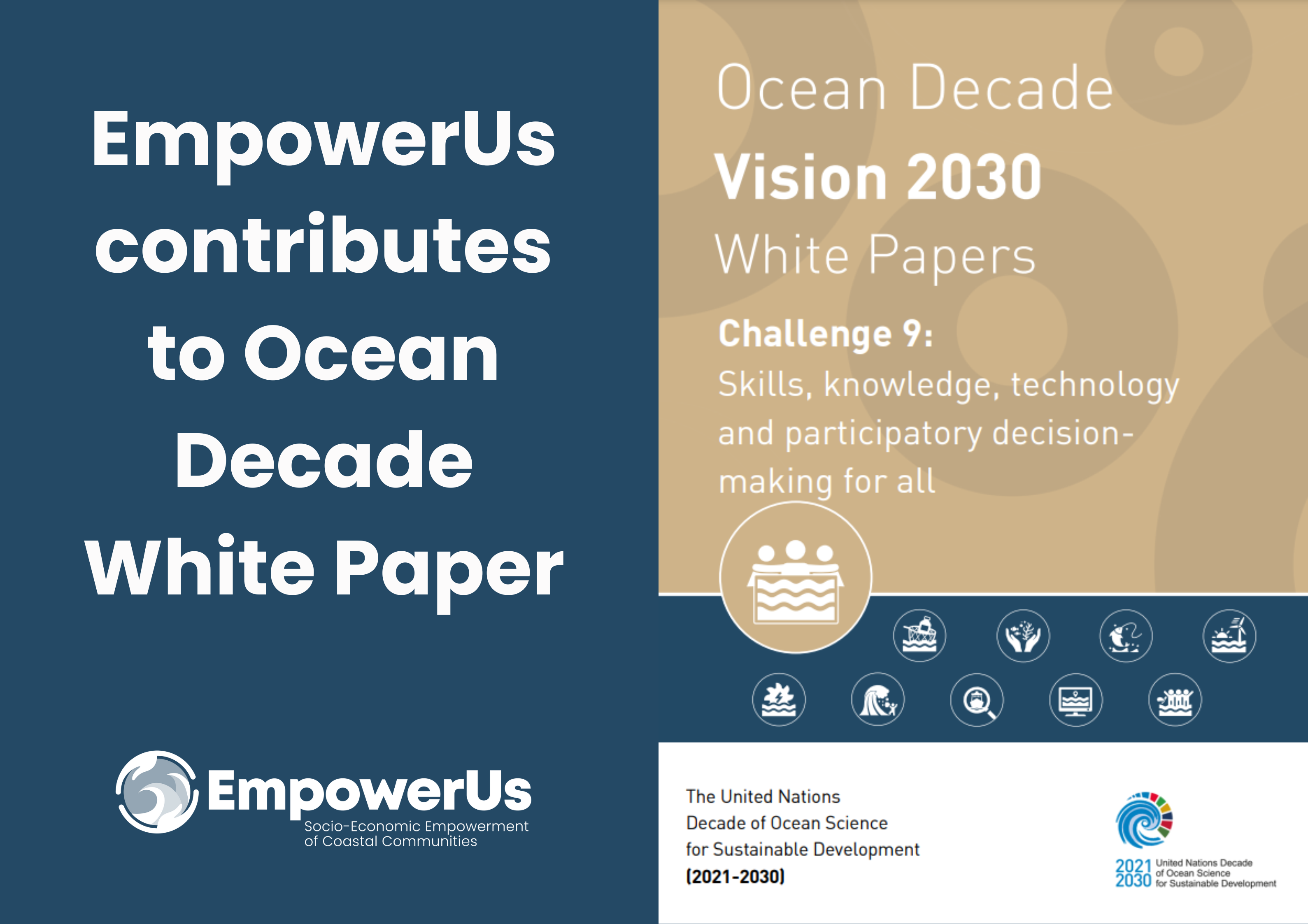 EmpowerUs partners contribute to Ocean Decade Vision 2030 White Paper ...