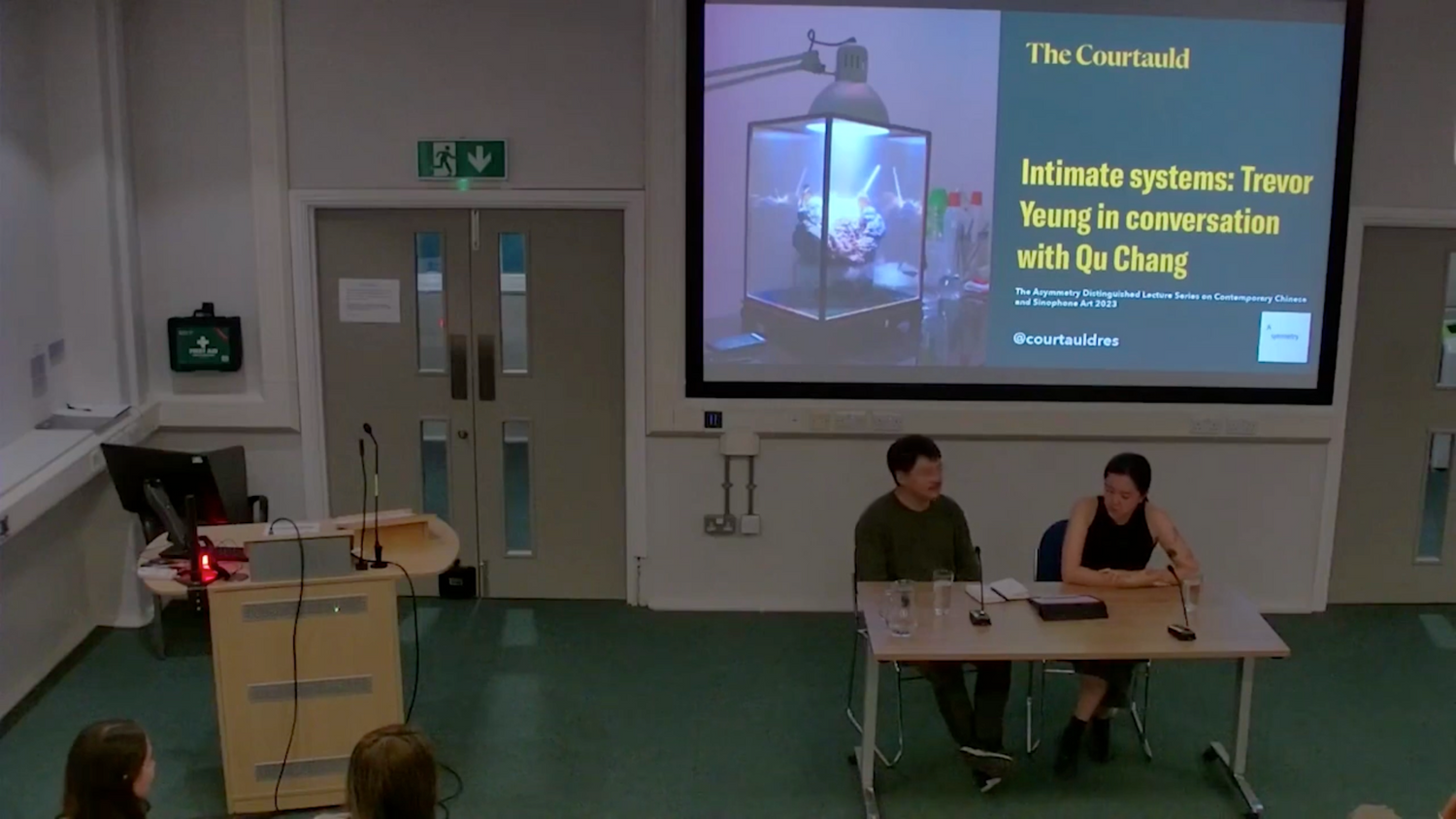 INTIMATE SYSTEMS: TREVOR YEUNG IN CONVERSATION WITH QU CHANG Courtauld ...